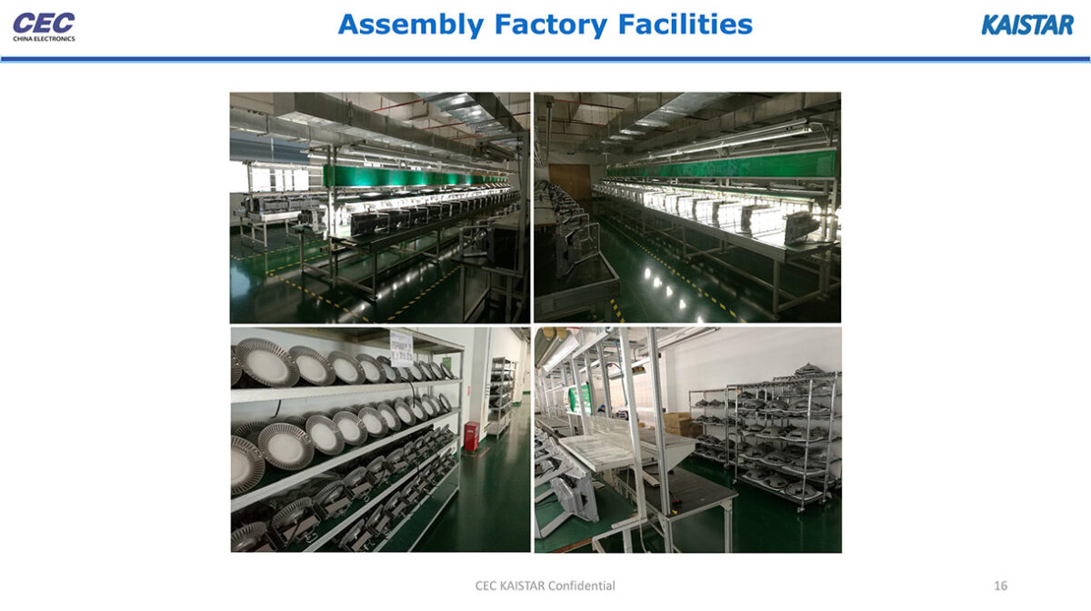 Kaistar Lighting | OhrTek Manufacturing Partners